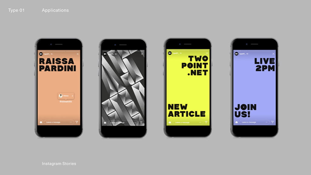 NEW: Type 01 Visual Identity - TYPE01