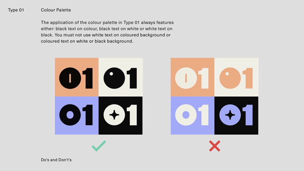 NEW: Type 01 Visual Identity - TYPE01
