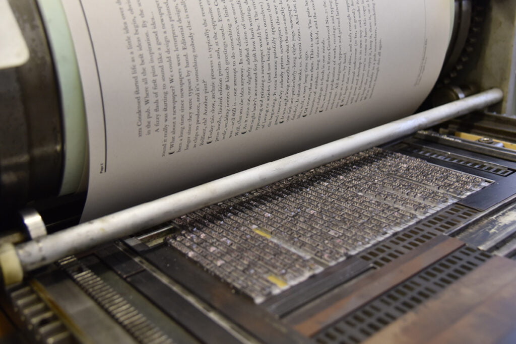 The Counter Press | Reviving the Letterpress as a Labour of Love ...