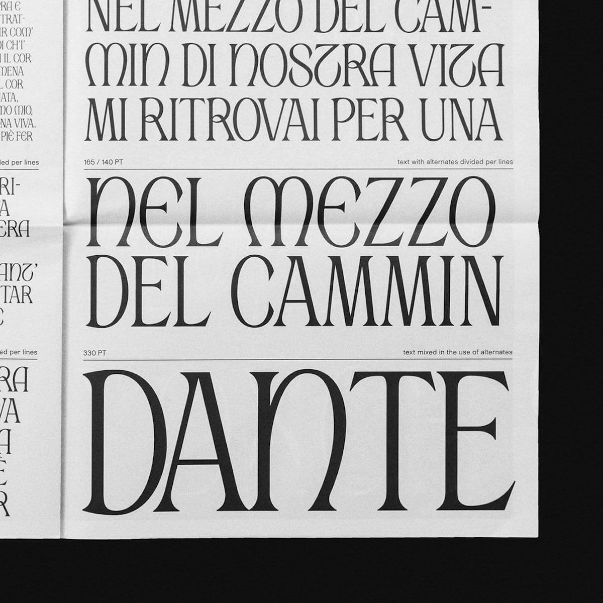 Diaspora, the New Font Inspired by Italian Immigration to Scotland 1880 ...