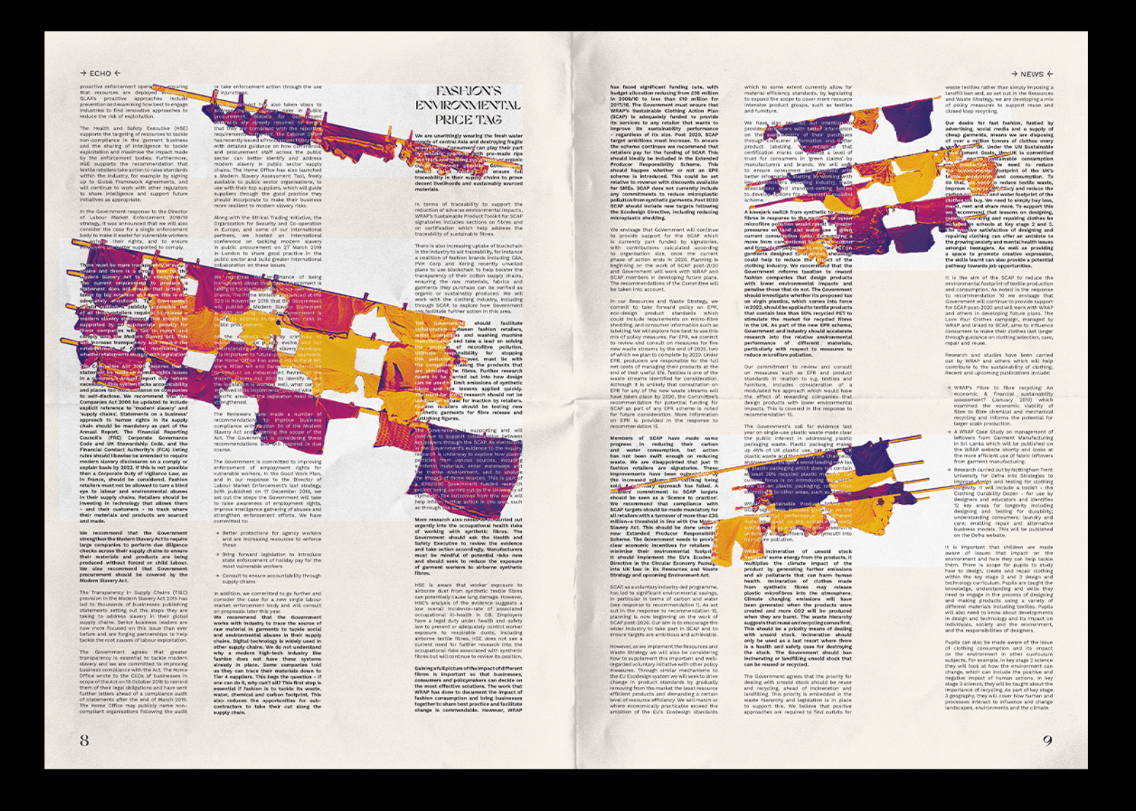 ECHO Paper: The Dystopian Newspaper Shining A Light On The Fate Of The ...