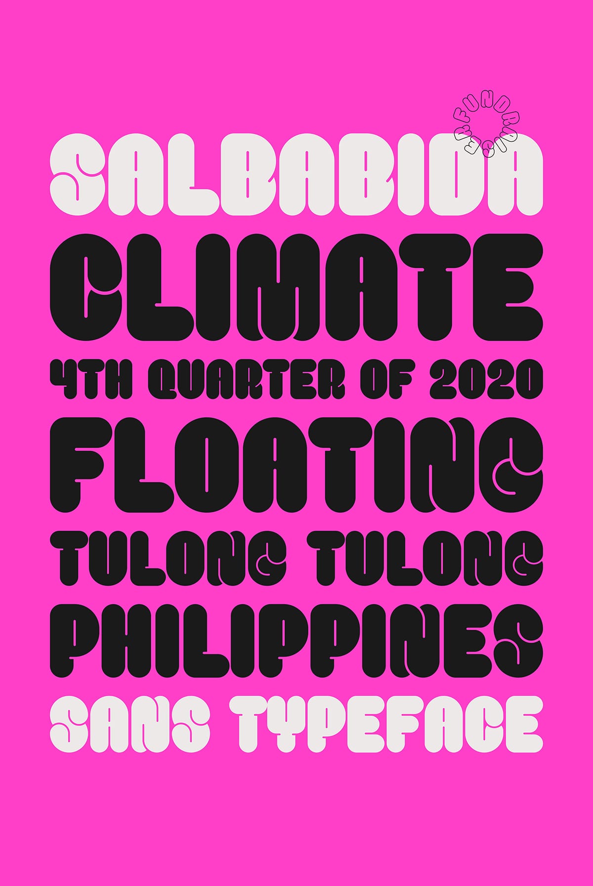 Salbabida Sans; Jo Malinis on the Powerful Typeface Raising Funds to ...