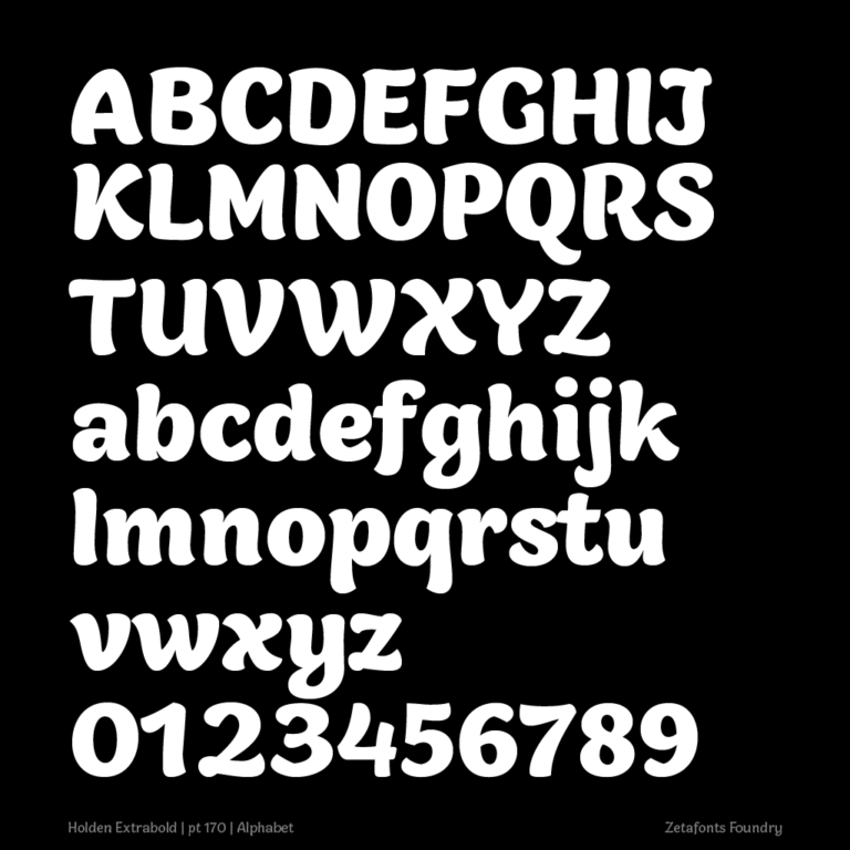 4 New Typefaces From Zetafonts You Need To Check Out Now - TYPE01