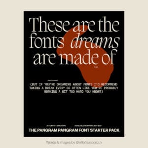 Pangram Pangram's Font Starter Pack is a Testament to Accessible ...