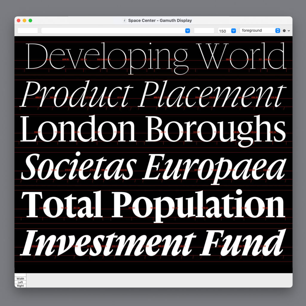 An Exclusive Sneak Preview of Production Type's Upcoming Fonts - TYPE01