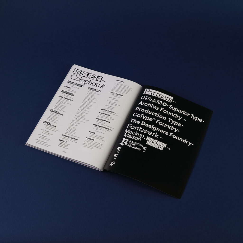 Behind The Scenes Of The Creation Of TYPEONE Magazine #4 - TYPE01
