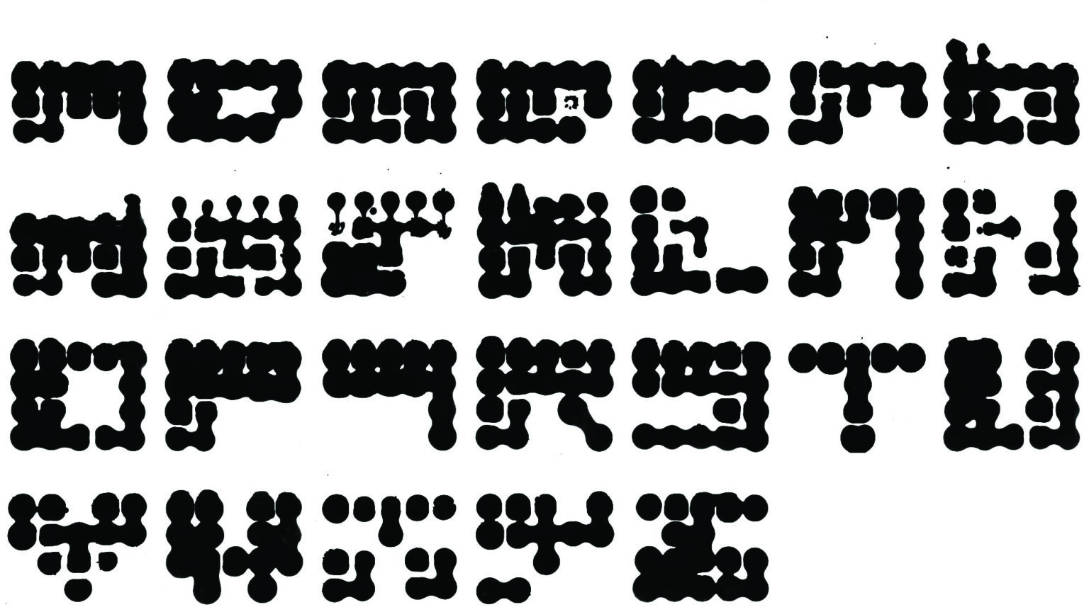 The Experimental Type Works of Rozi Zhu is a Captivating Lesson in ...