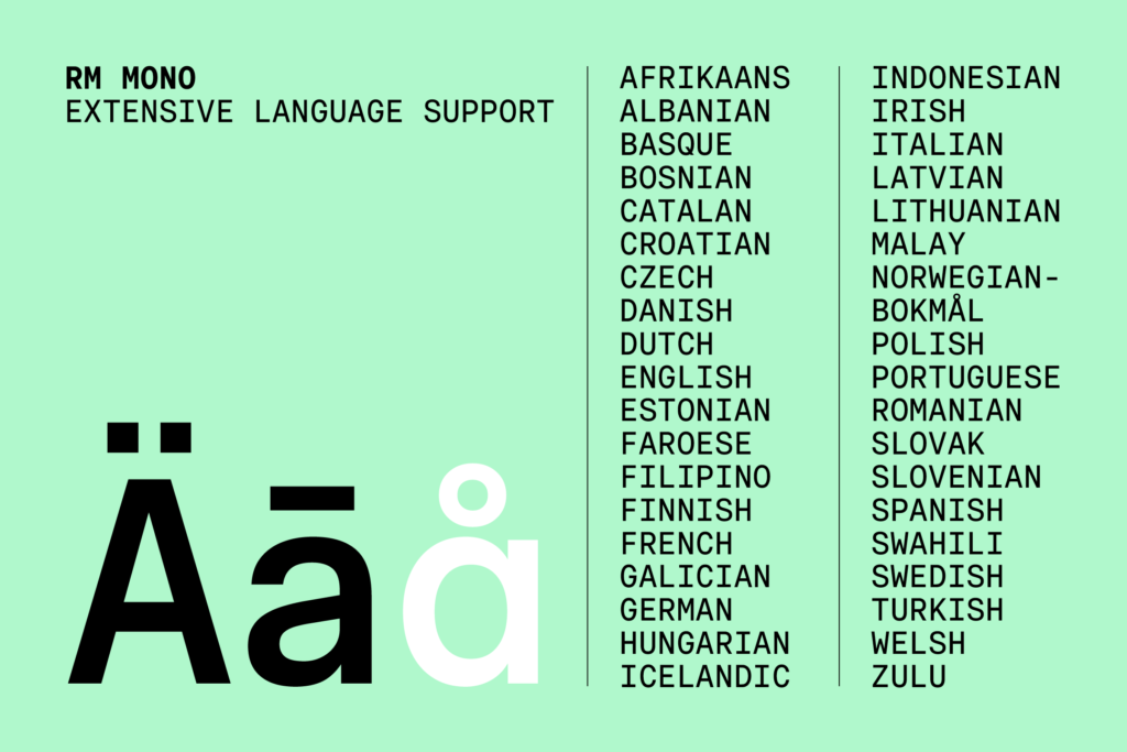 Best Practises for Designing a Mono Typeface, with CoType’s Mark Bloom ...